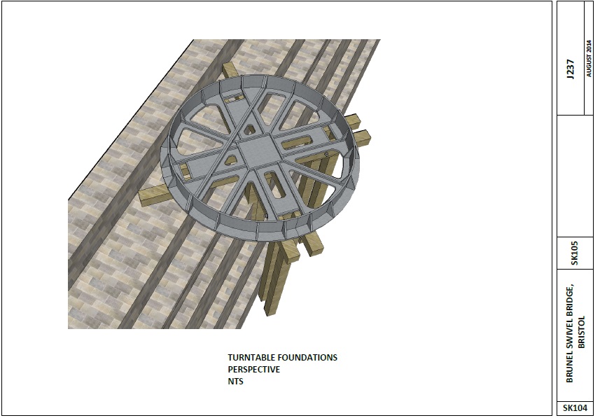 Brunel's Other Bridge Bristol Swivel Bridge plans